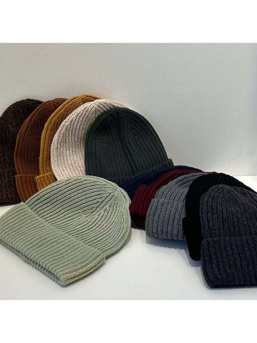 5 pcs Chunky beanies